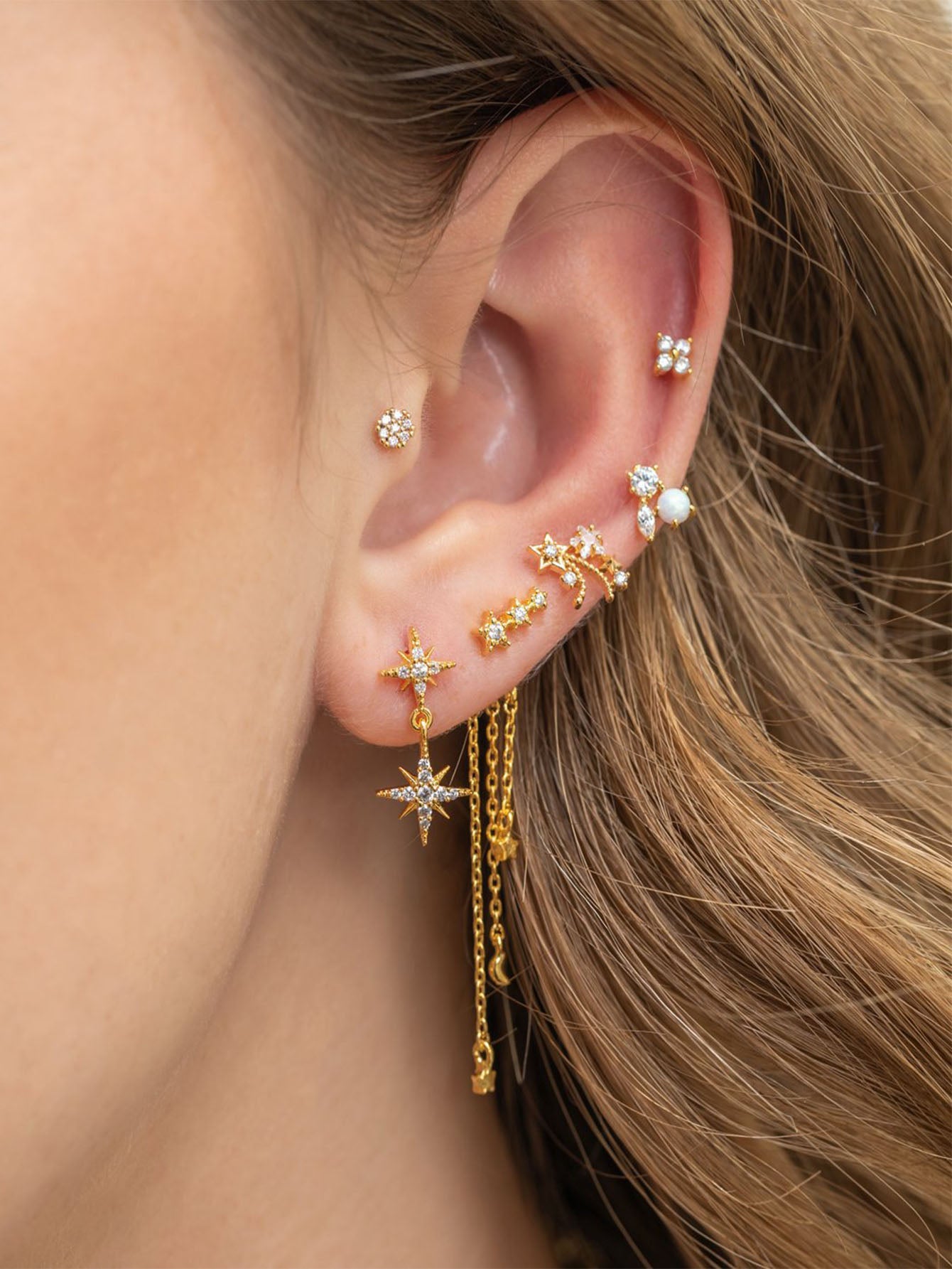 Fantasy Star Earring Set – Luxrajewelry